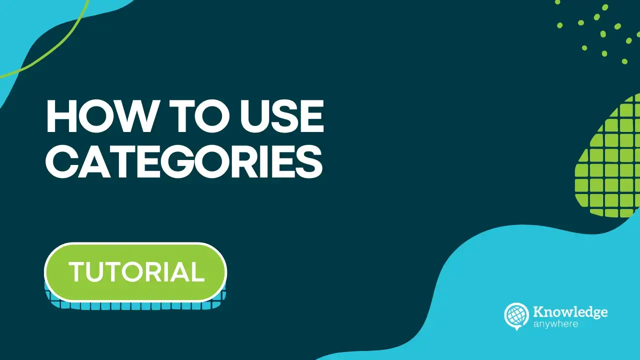 What Are Categories and How Do I Use Them | LMS Video