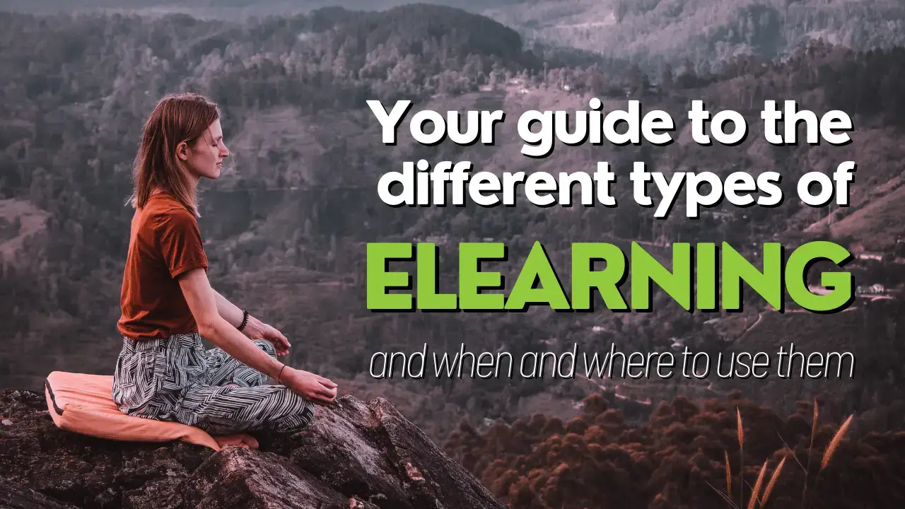 Your Guide to the Different Types of eLearning | LMS Video