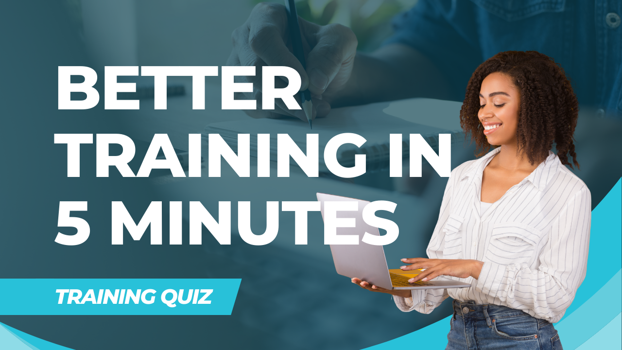 Optimize Your Training Program In Five Minutes With A Personalized Quiz